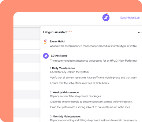 AI, and Machine Learning for pharma & biotech | Labguru