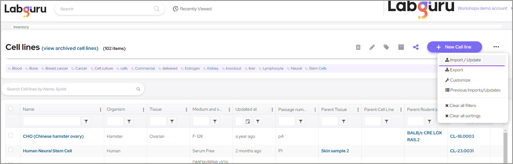 How Labguru ELN Can Help You Manage Your Biocollections