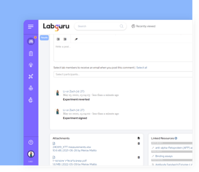 Secure Electronic Lab Notebook Software | Labguru