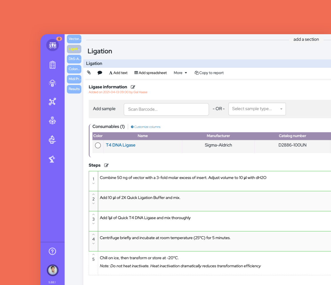 Labguru | A Full Informatics Suite for Molecular Farming