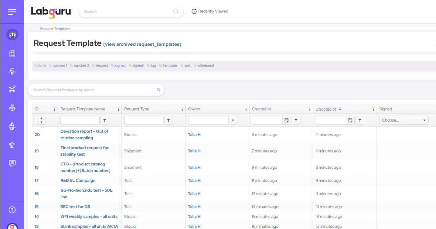Streamline Lab Operations with Labguru's New Requests Module